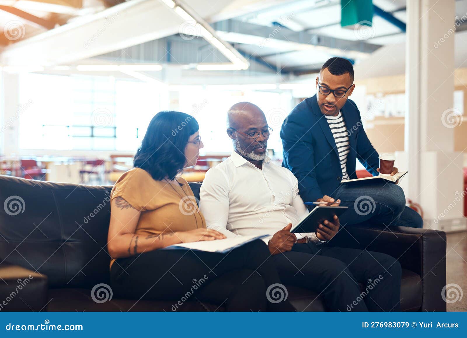 Helping the Team Better Understand My Concept. a Group of Designers ...