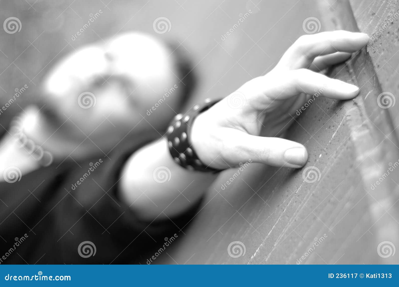 Helpless stock image. Image of hair, outdoors, goth, posing - 236117