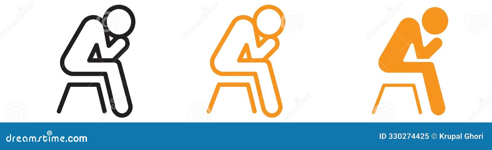 Helpless Human Icon. Trendy Helpless Human Logo Concept On White Vector ...