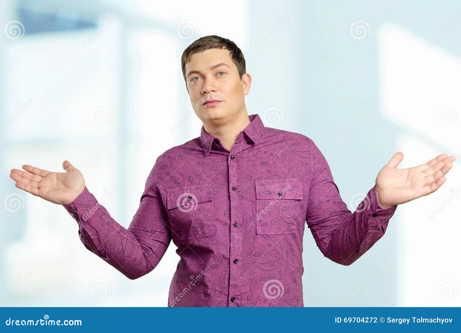 Helpless man stock photo. Image of choose, cluelessness - 69704272