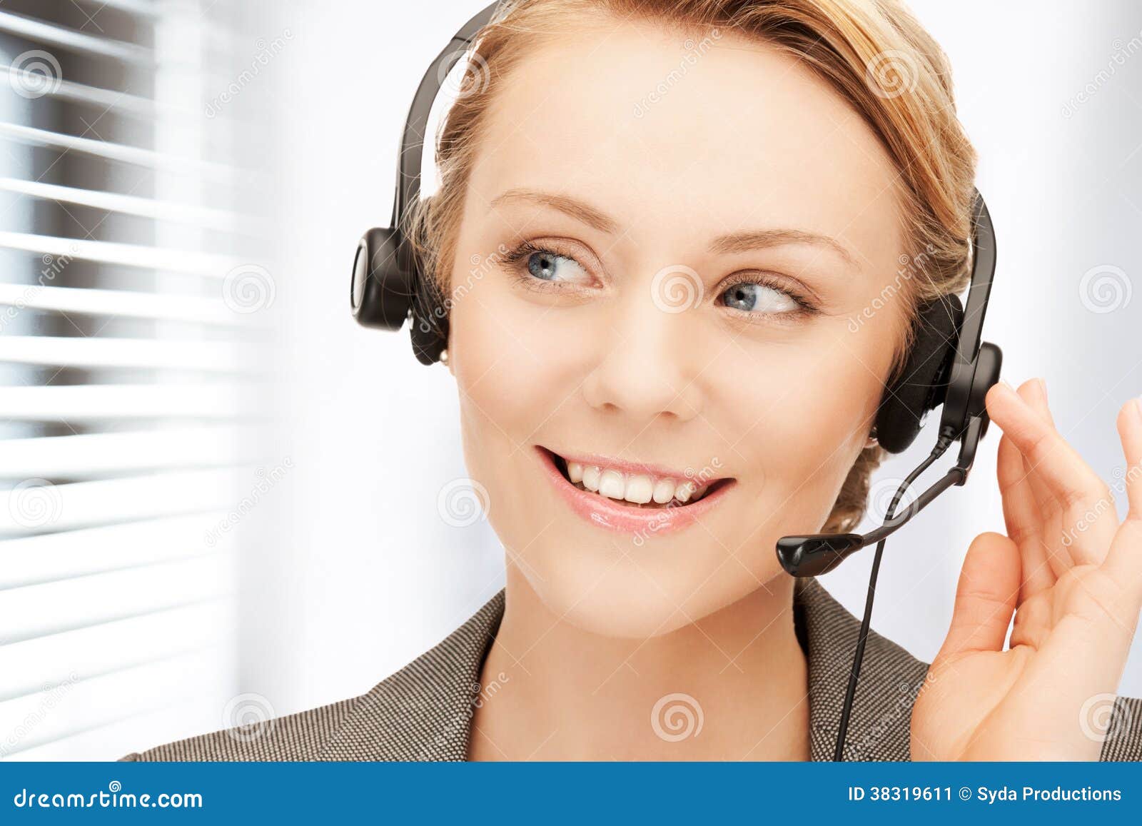 Helpline stock image. Image of attractive, help, listening - 38319611