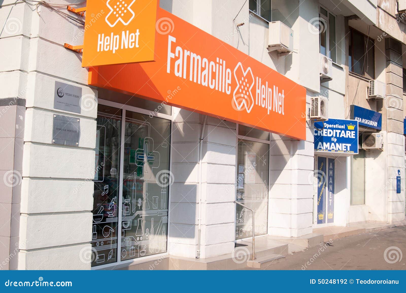 Helpnet pharmacy editorial photography. Image of drugstore - 50248192