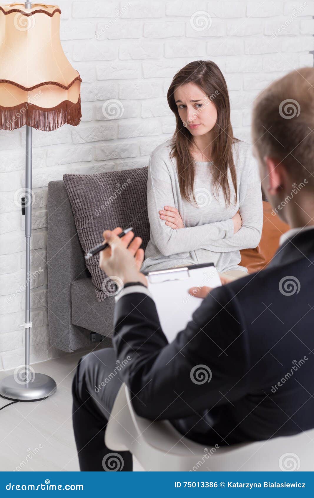 It Helps To Talk about the Problem Stock Photo - Image of emotion ...