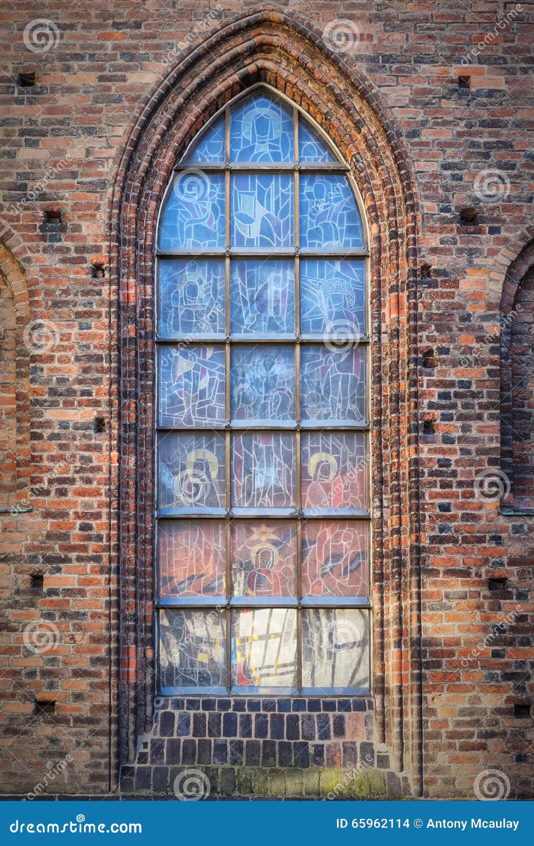 Helsingborg Church Window stock photo. Image of background - 65962114
