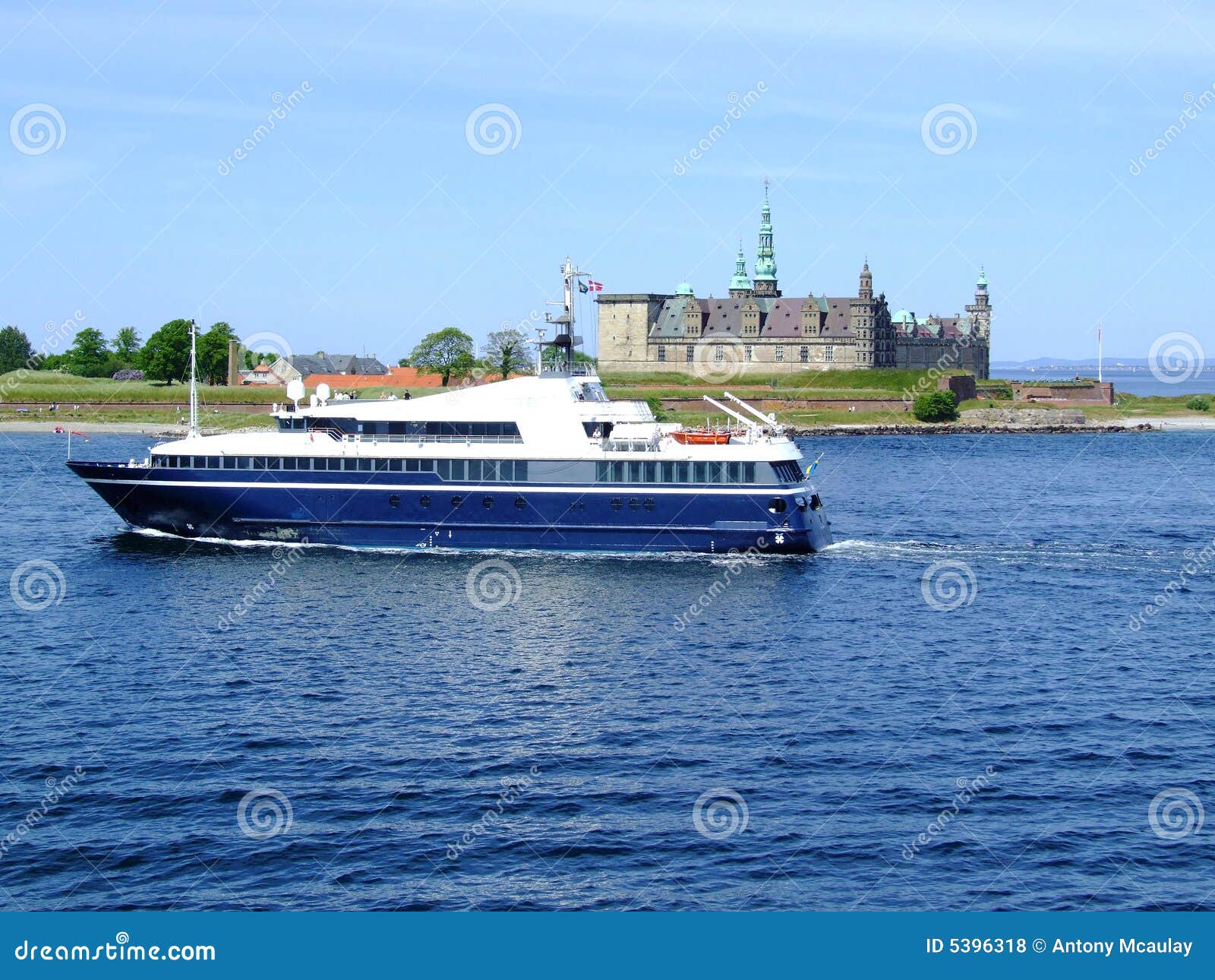 Passenger Ferry Ship Royalty-Free Stock Photography | CartoonDealer.com ...