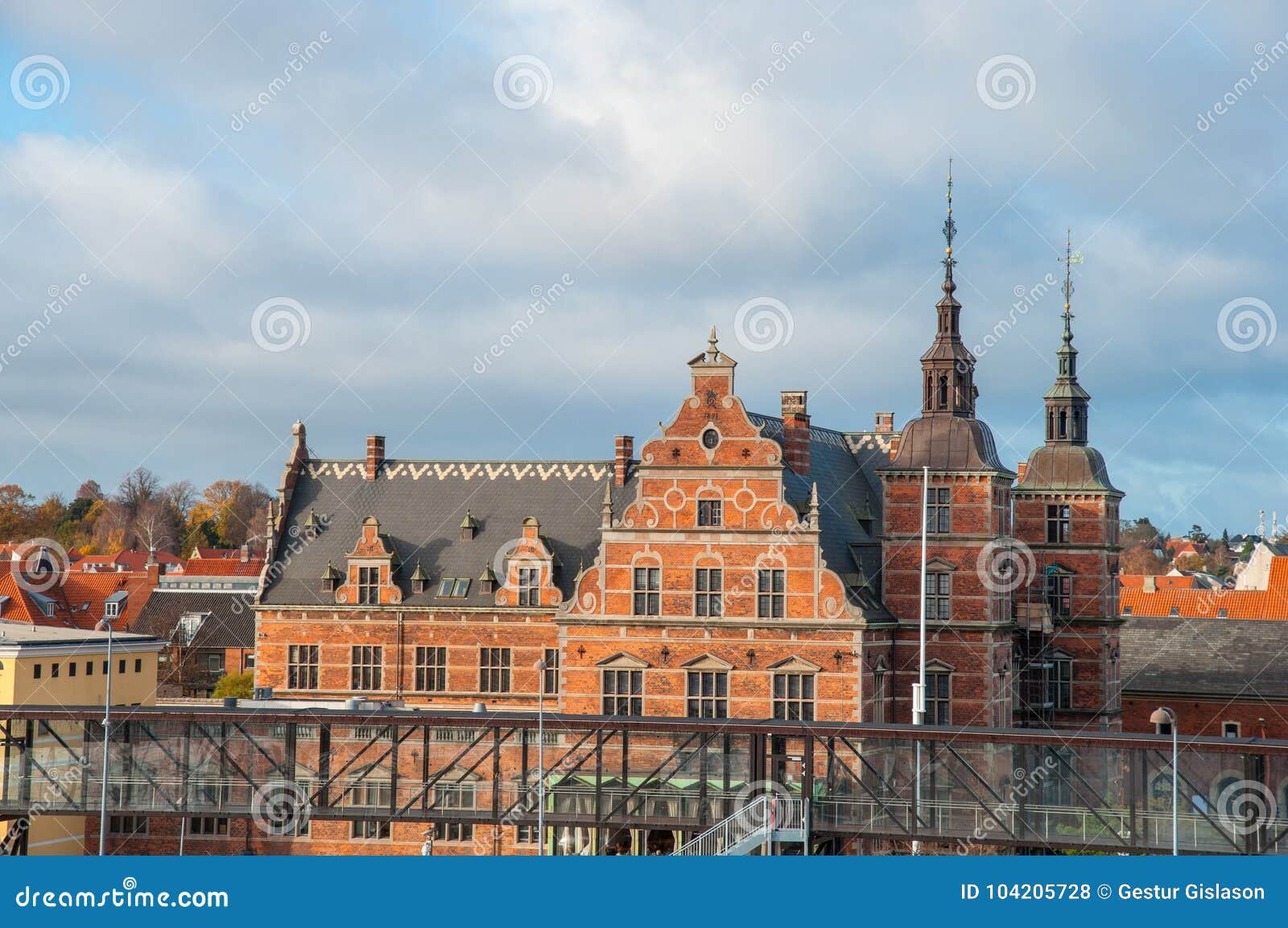 Train station in Denmark stock photo. Image of station - 104205728