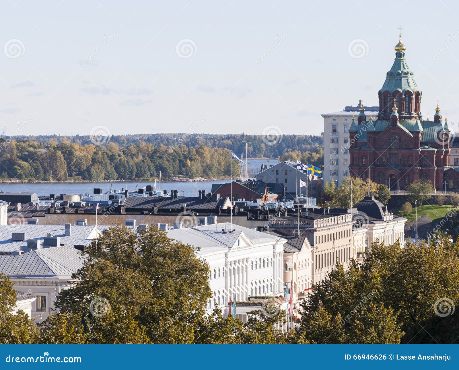 Helsinki stock photo. Image of fall, swedish, embassy - 66946626