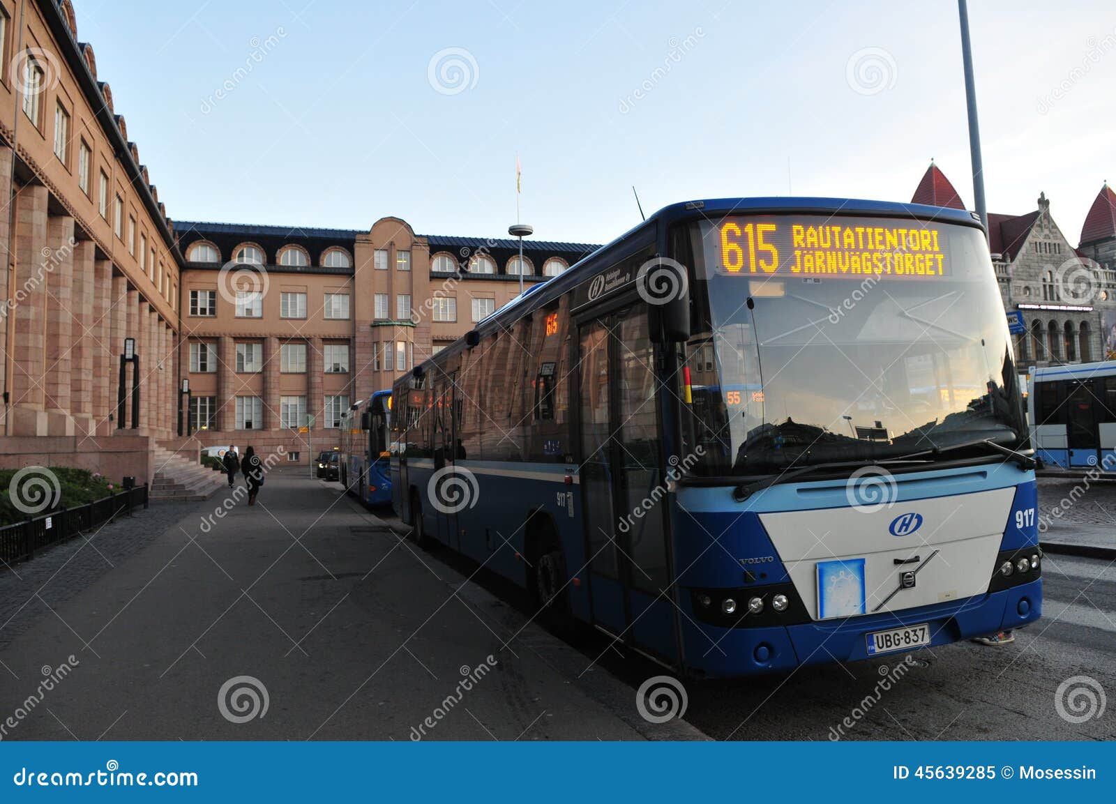 Helsinki Bus editorial image. Image of building, business - 45639285