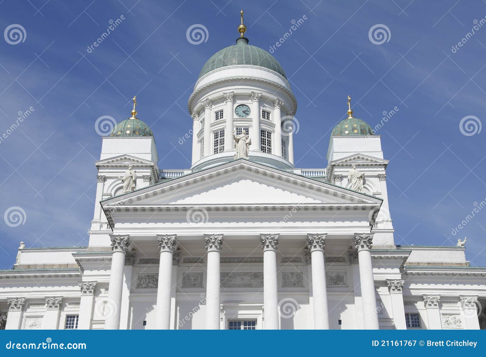 Helsinki Cathedral stock image. Image of helsinki, religion - 21161767