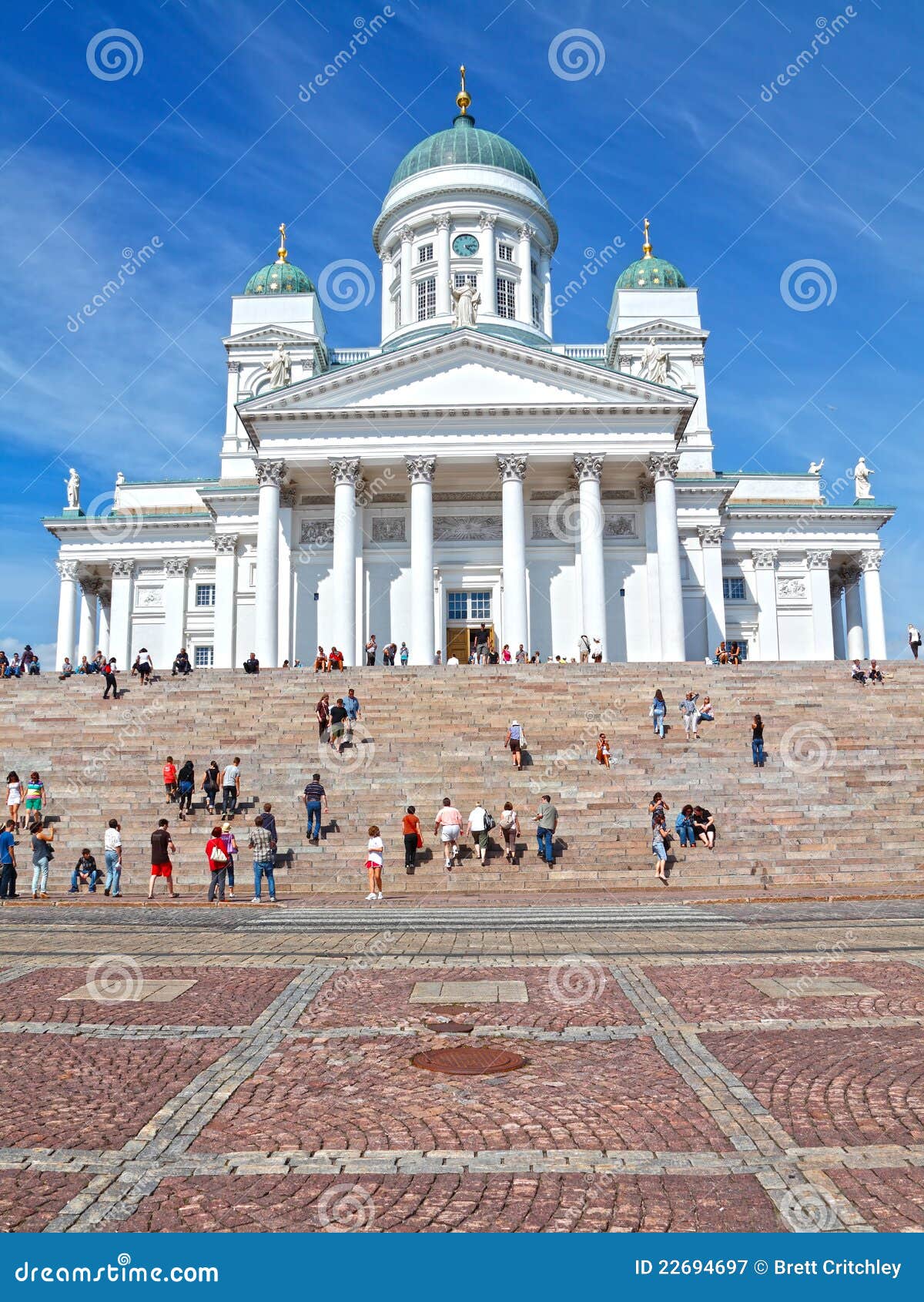 Helsinki Cathedral Finland editorial photography. Image of finlands ...