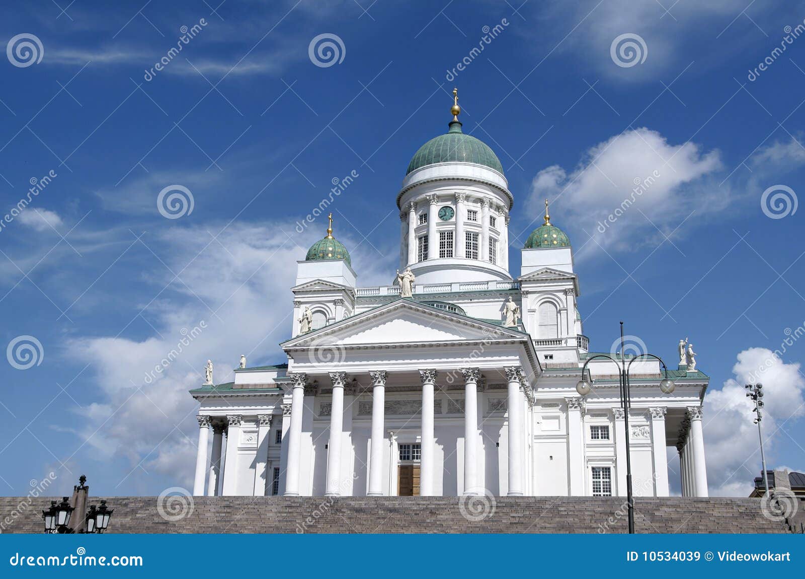 Helsinki Cathedral in Helsinki, Finland Stock Image - Image of europe ...