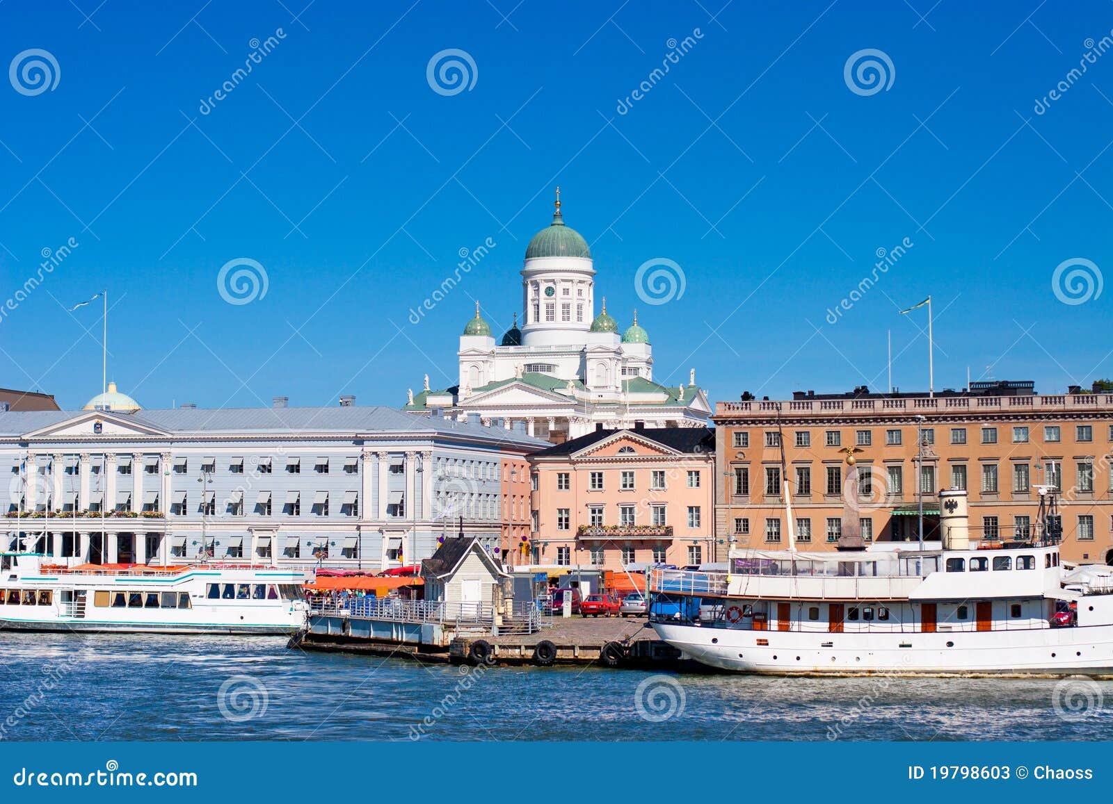 Helsinki cityscape stock image. Image of water, helsinki - 19798603