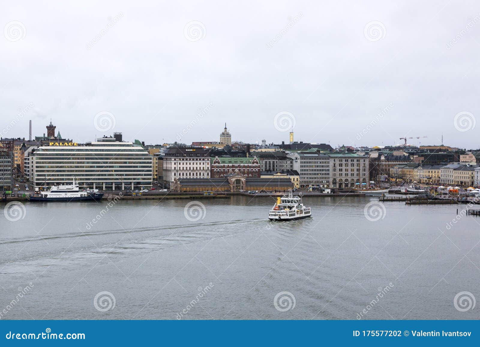 View of the Embankment of Helsinki Editorial Photography - Image of ...