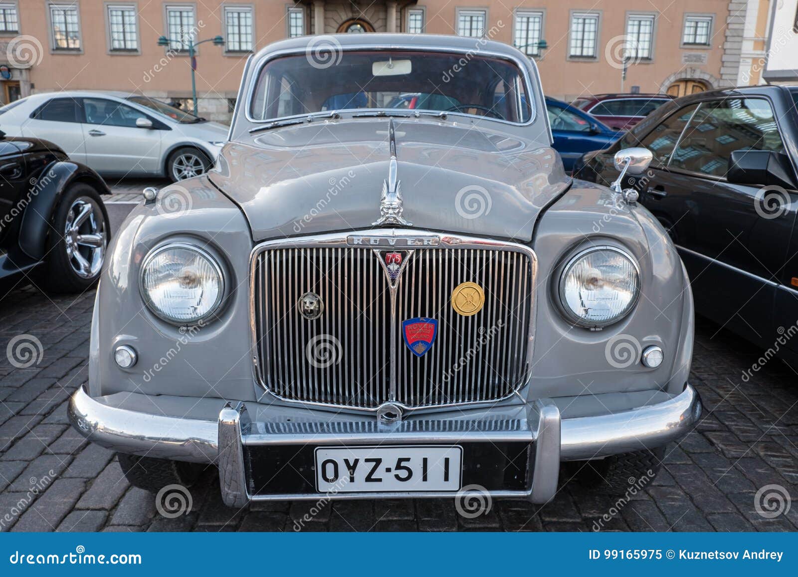 Helsinki, Finland Old Car Rover Editorial Image - Image of rally, rover ...