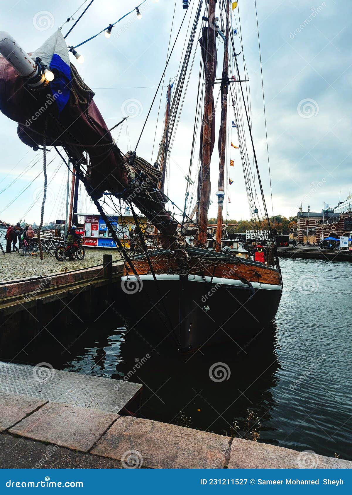 Fishing Ship UK 264 At Historic Shipyard Koffeman At Former Island Urk ...