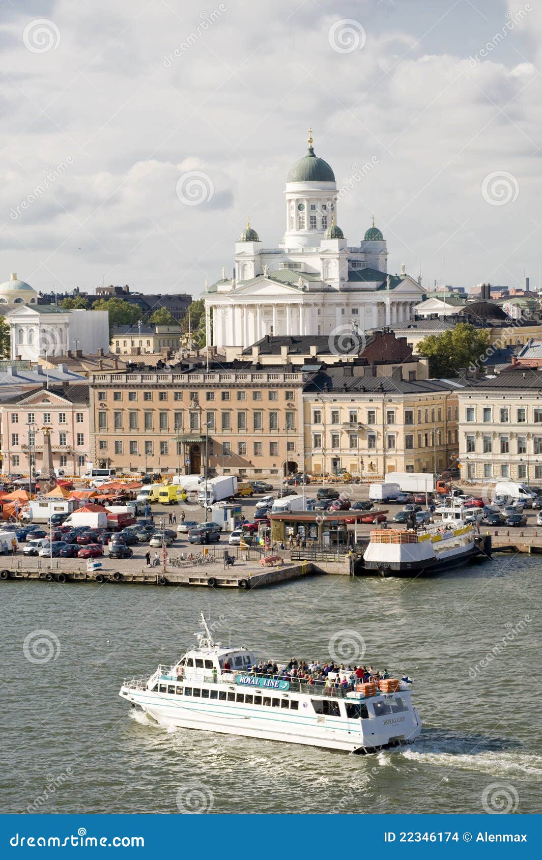 Helsinki harbor editorial stock image. Image of finland - 22346174