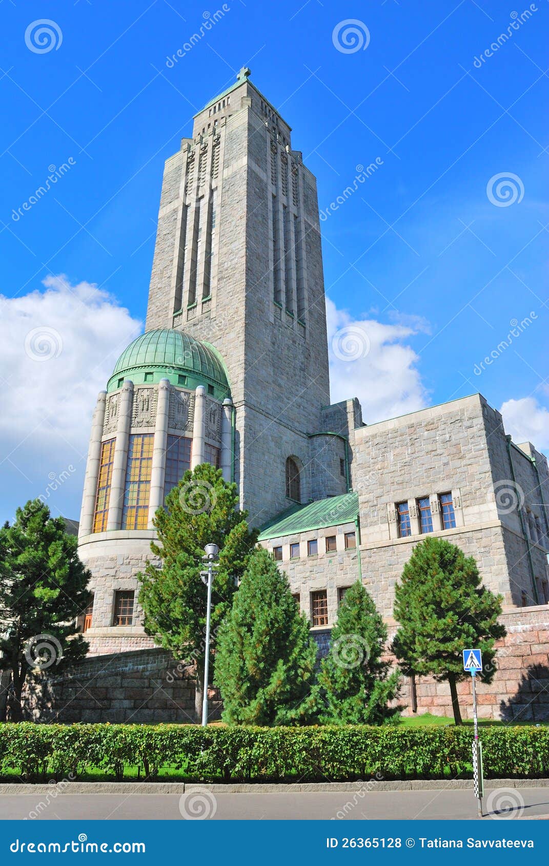 Helsinki. Kallio Church stock photo. Image of church - 26365128