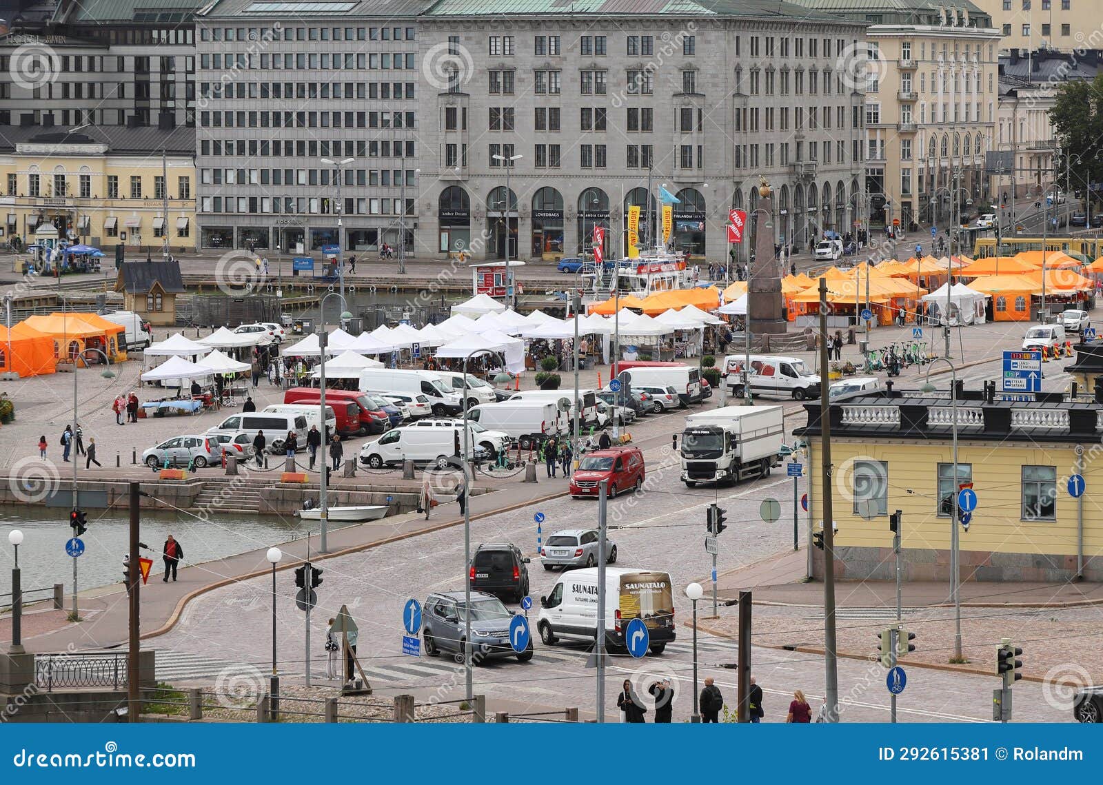 Helsinki Market Square View Editorial Photo - Image of attraction ...