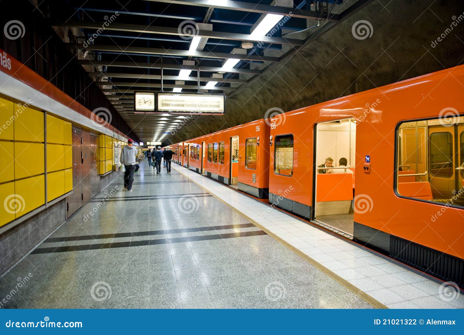 Helsinki metro editorial photography. Image of colorful - 21021322