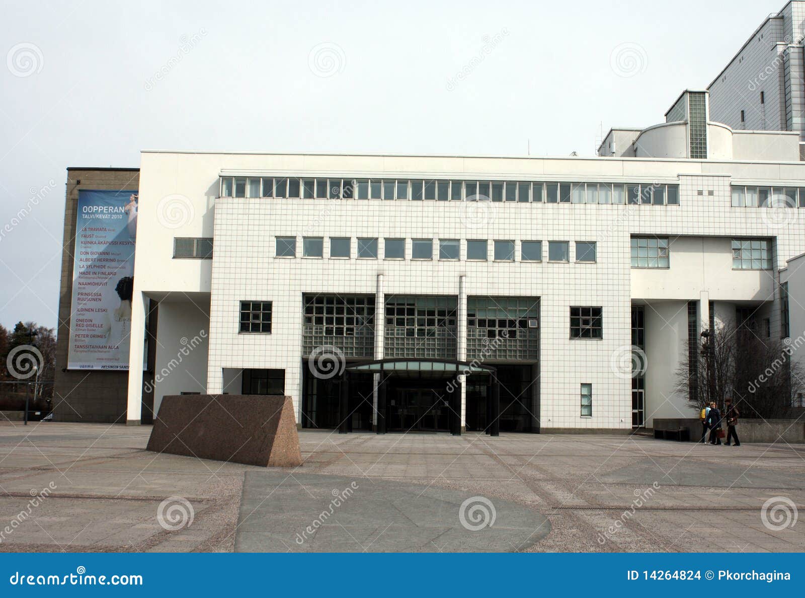 Helsinki opera house editorial stock image. Image of country - 14264824
