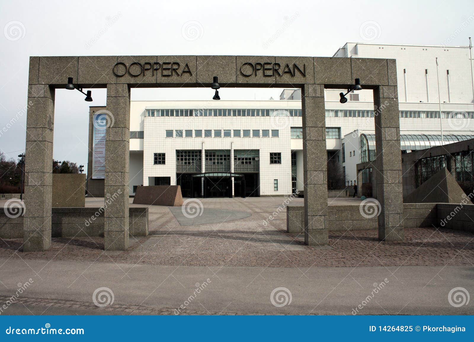 Helsinki opera house stock image. Image of city, house - 14264825