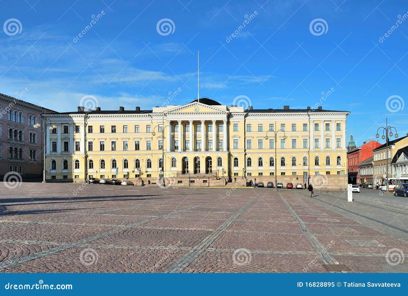 Helsinki, Senate stock image. Image of center, style - 16828895