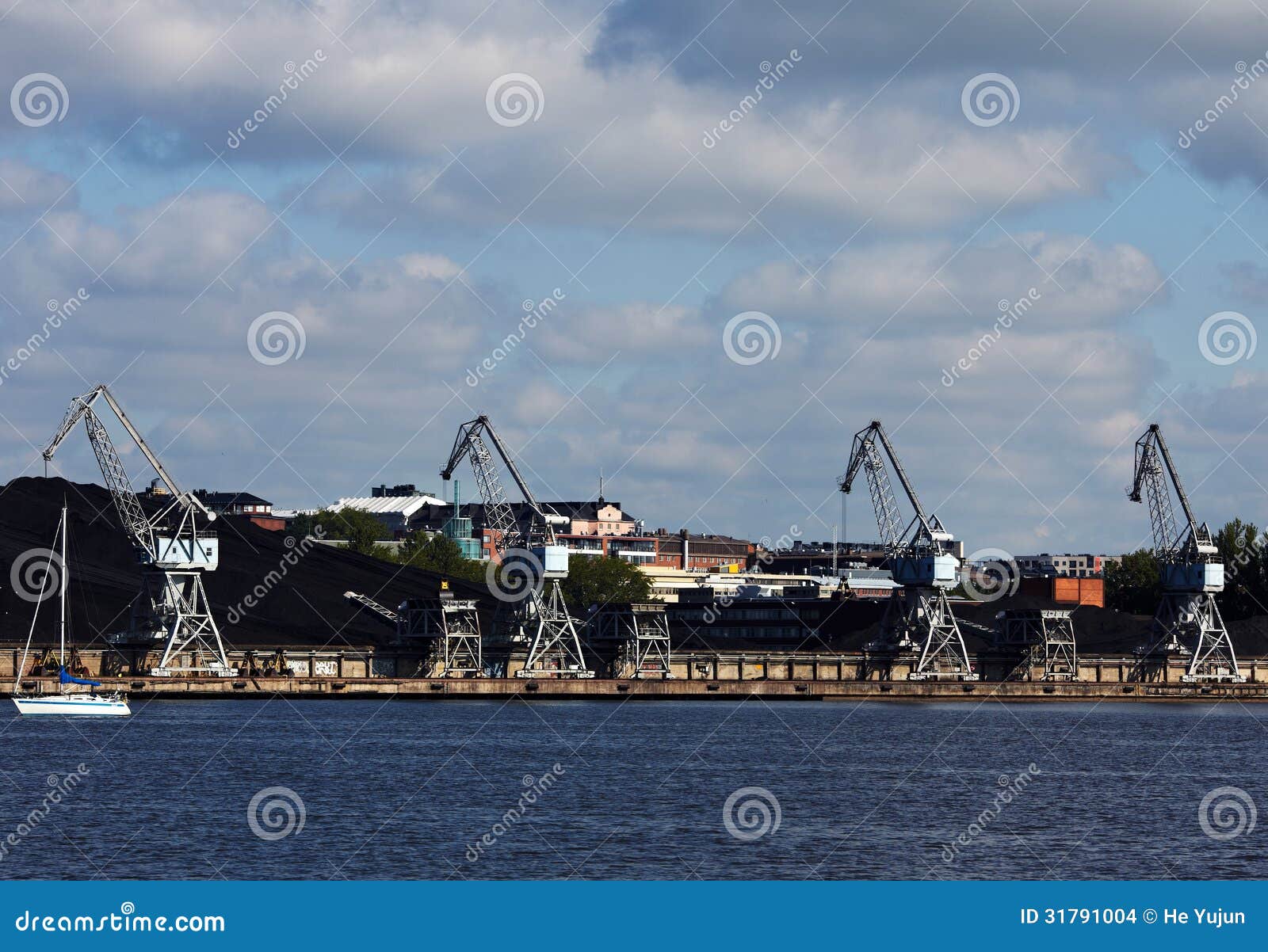 Helsinki shipyard stock photo. Image of view, tranquil - 31791004