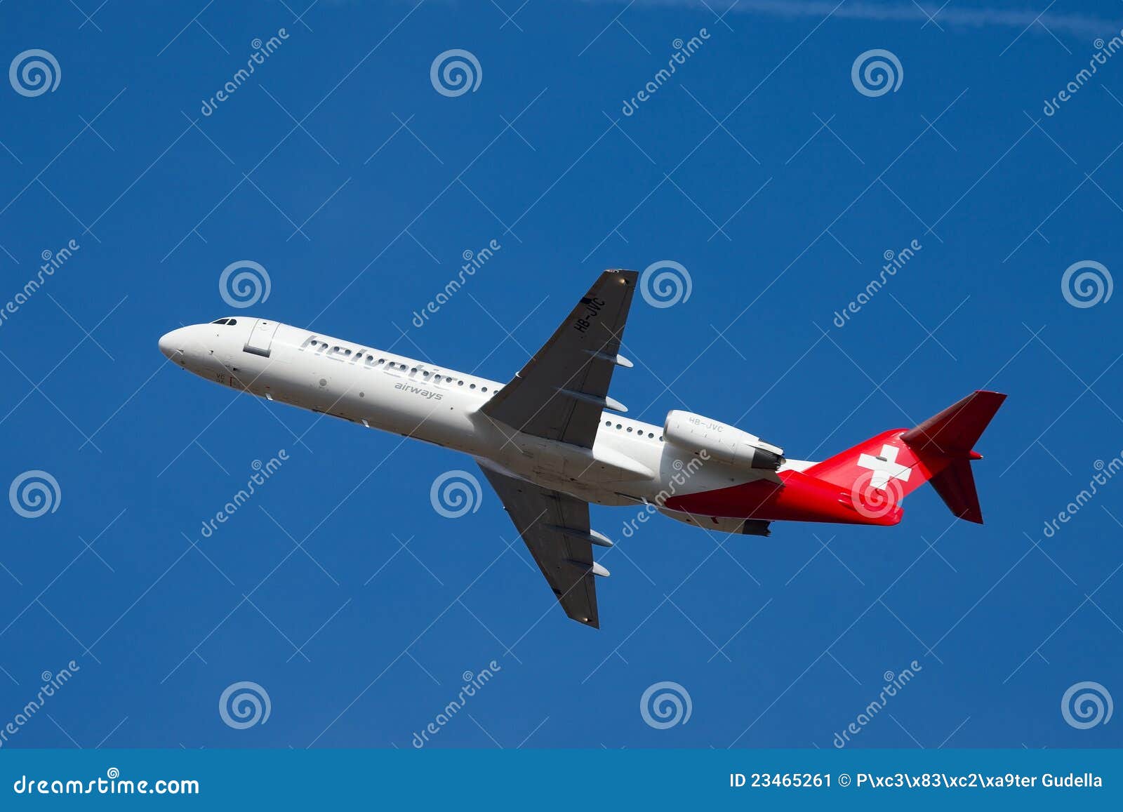Helvetic Airways editorial photo. Image of airline, land - 23465261