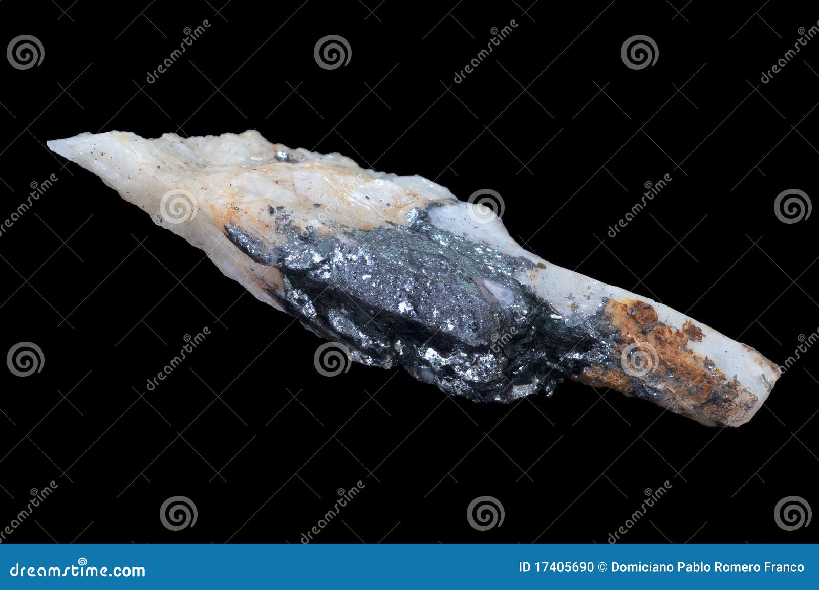 Hematite mineral stone stock photo. Image of oxide, rock - 17405690