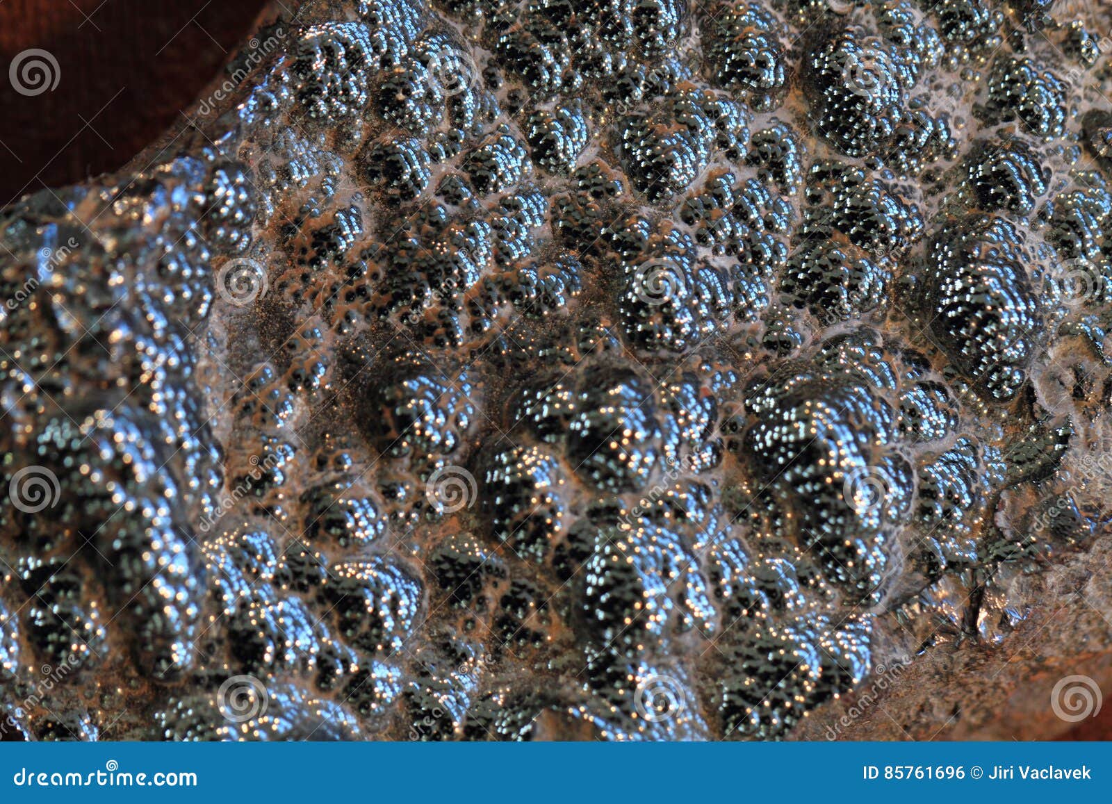 Hematite Natural Mineral Texture Stock Photo - Image of natural, macro ...