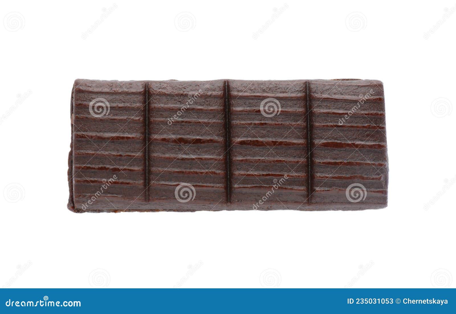 Hematogen Bar Isolated on White, Top View Stock Image - Image of snack ...