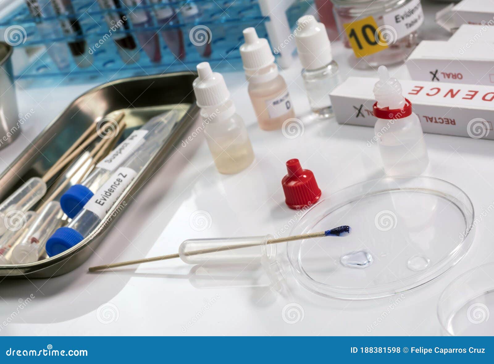 Hematological Analysis with Forensic Test Kit in a Murder in a Crime ...