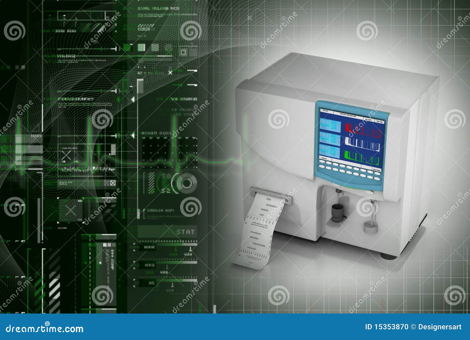 Medical Analyzer Stock Illustrations – 366 Medical Analyzer Stock ...