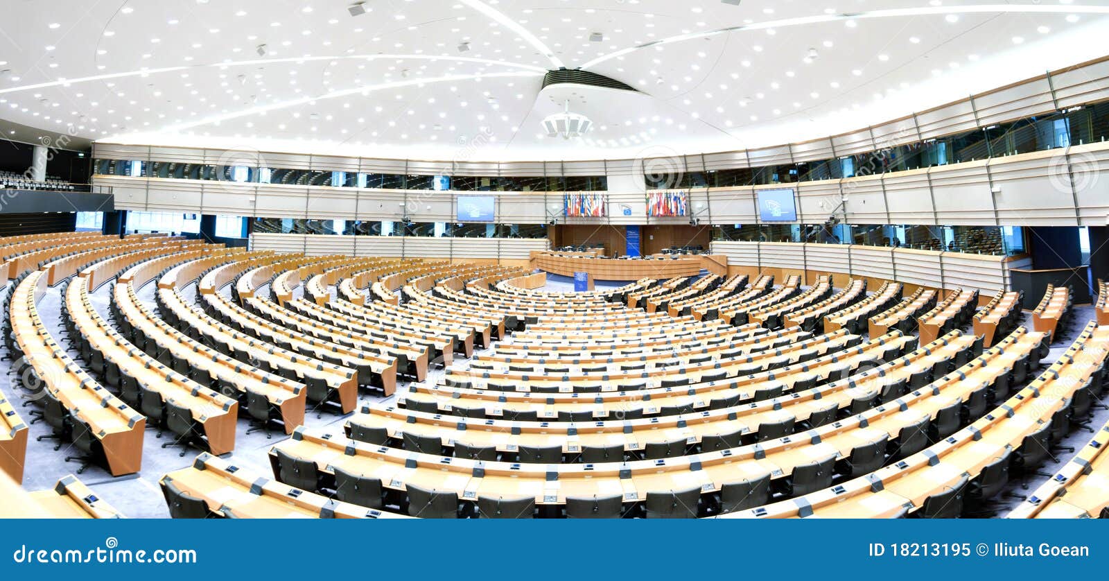 The Hemicycle, Debating Chamber Stock Image - Image of europe ...