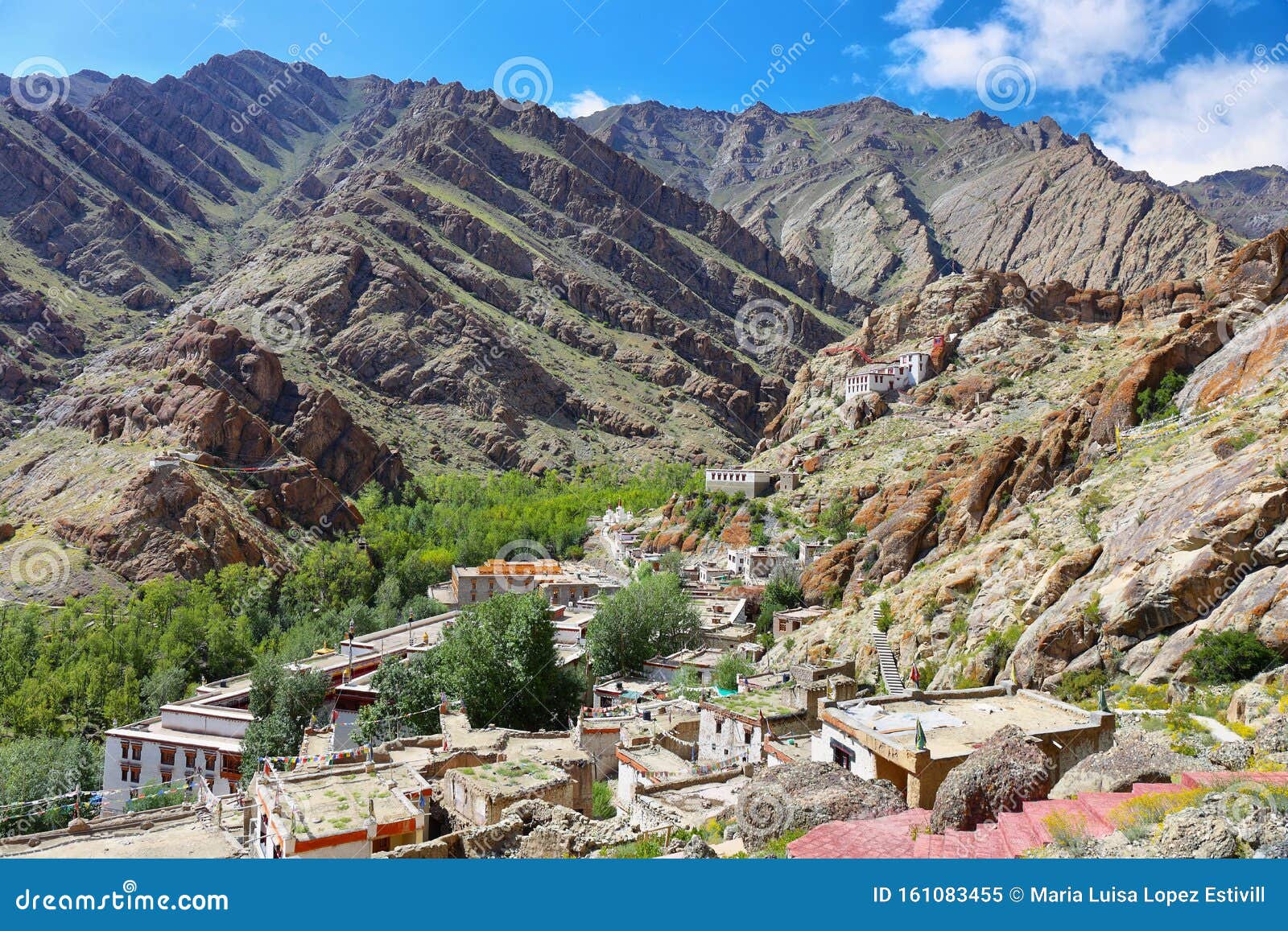 Hemis Monastery, in Ladakh, North of India Stock Image - Image of fort ...