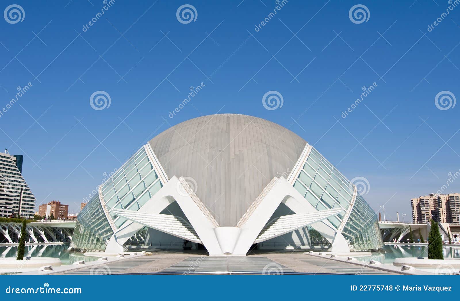 Hemisferic in the City of Arts and Sciences Editorial Stock Photo ...