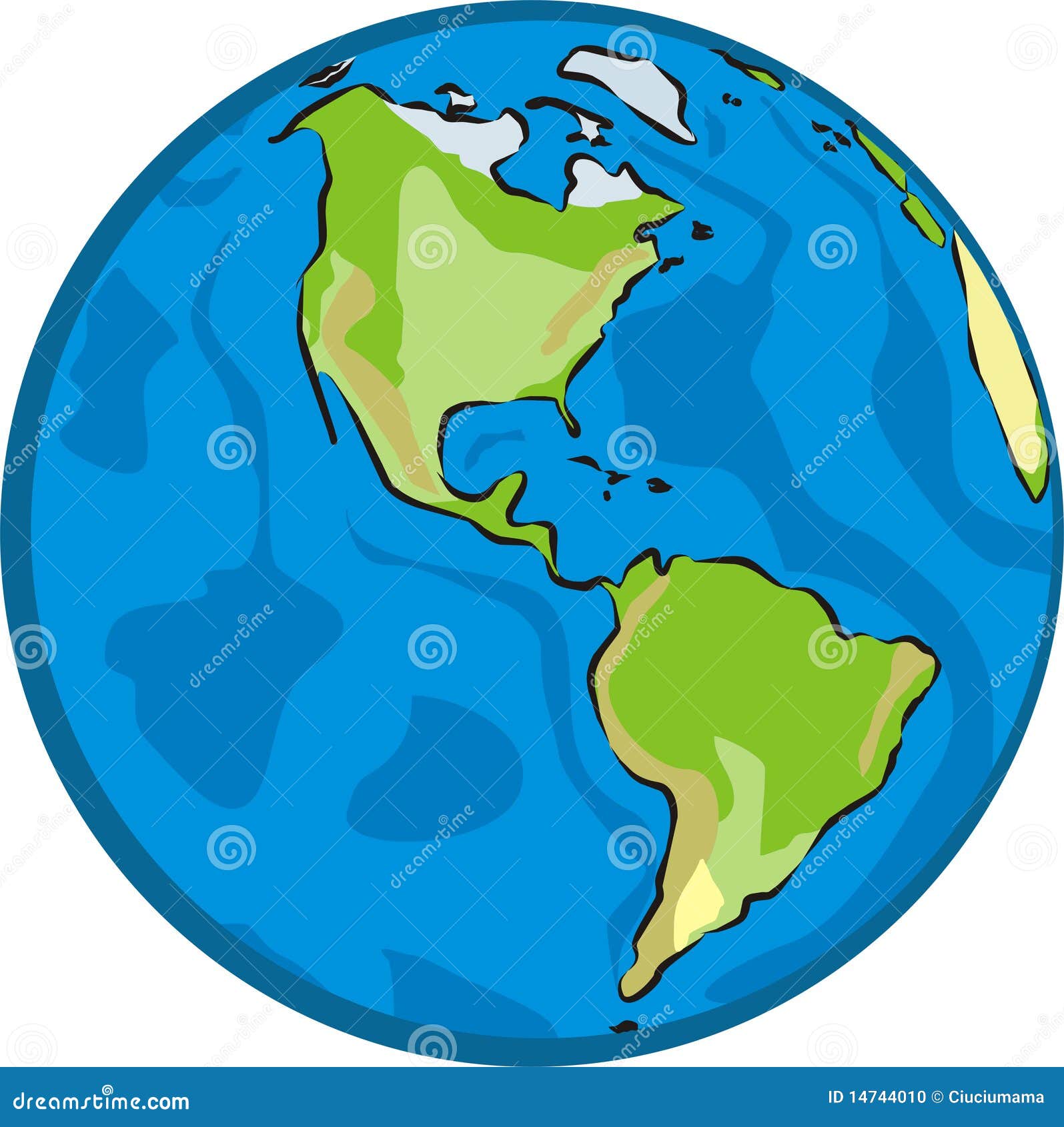 Continentes Del Hemisferio Occidental