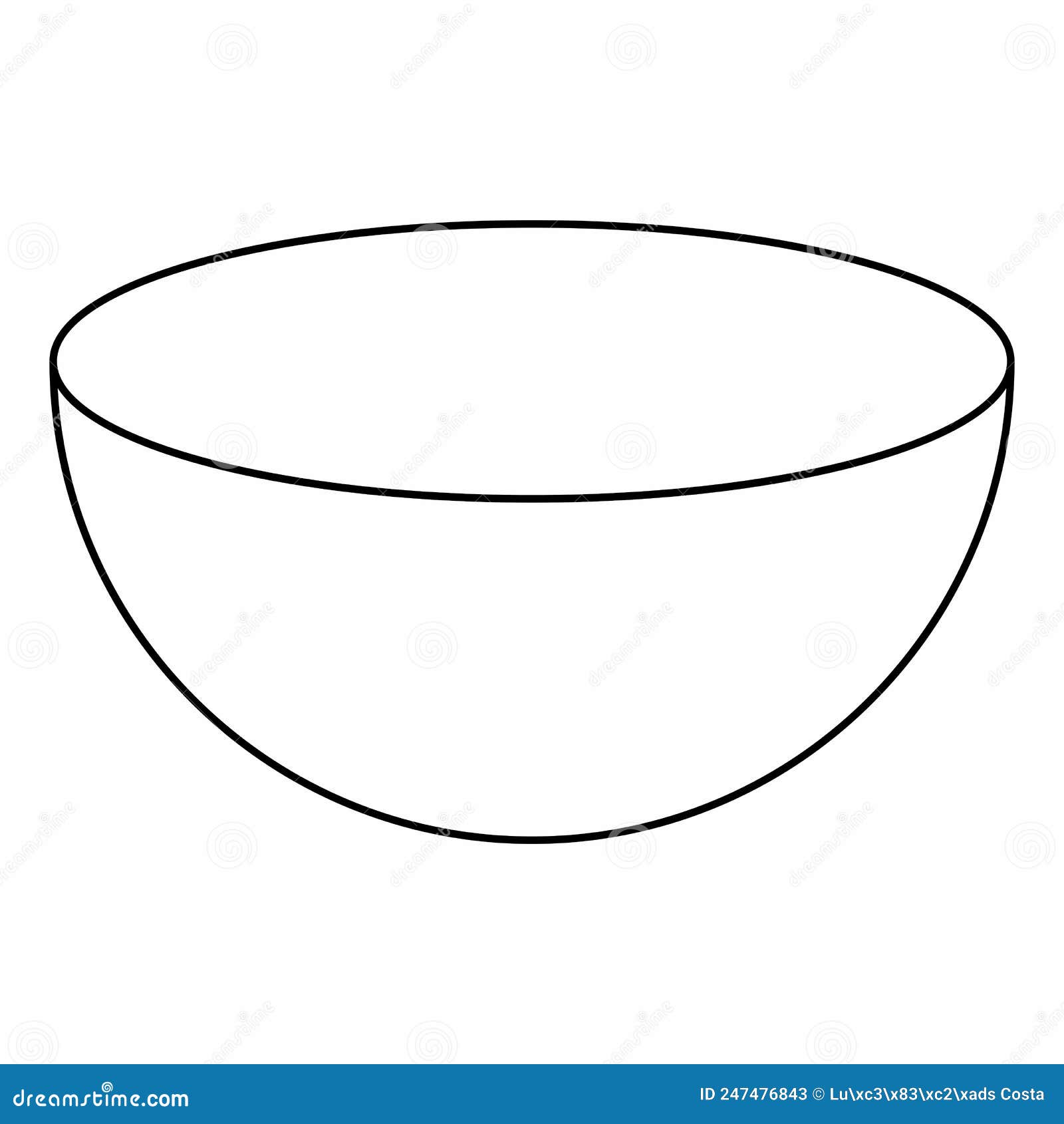 3d Shape-hemisphere Vector | CartoonDealer.com #84176969