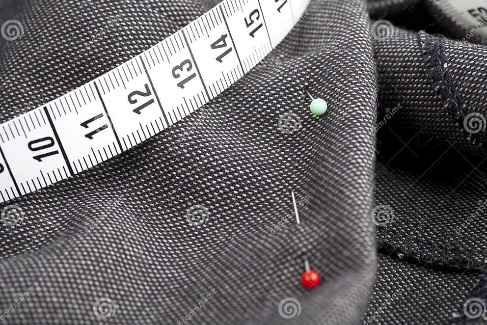 Hemming stock photo. Image of measure, tailor, pins, hemming - 16877688