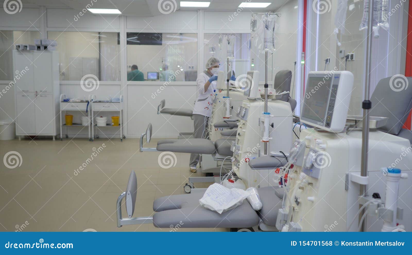 Hemodialysis, Artificial Kidney Apparatus. Saving Life Stock Photo ...