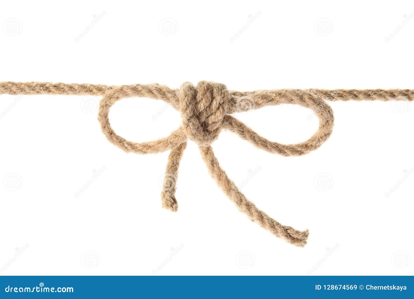 Rope With A Knot Stock Photography | CartoonDealer.com #16851614