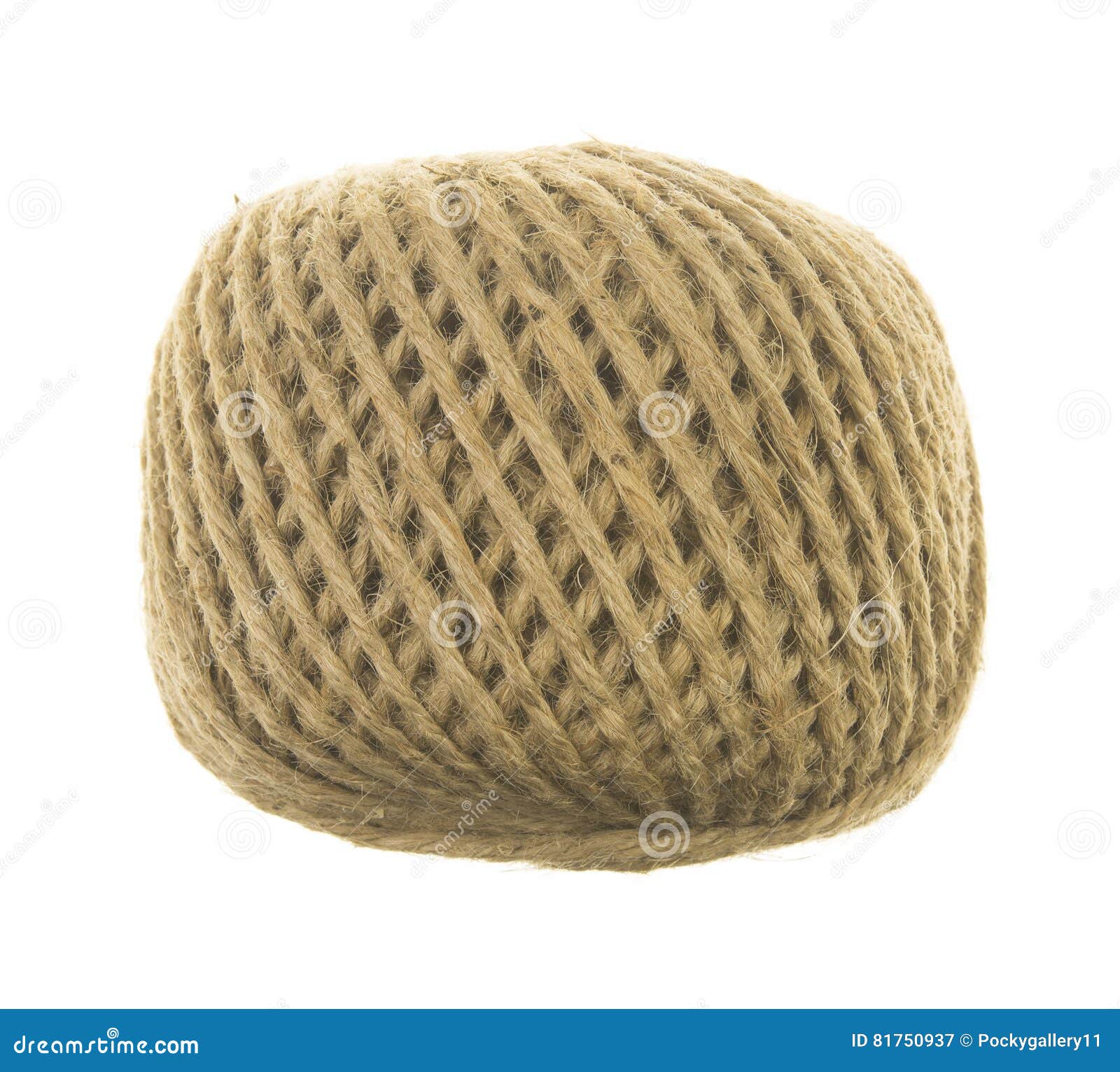 Hemp rope on white stock image. Image of packaging, equipment - 81750937