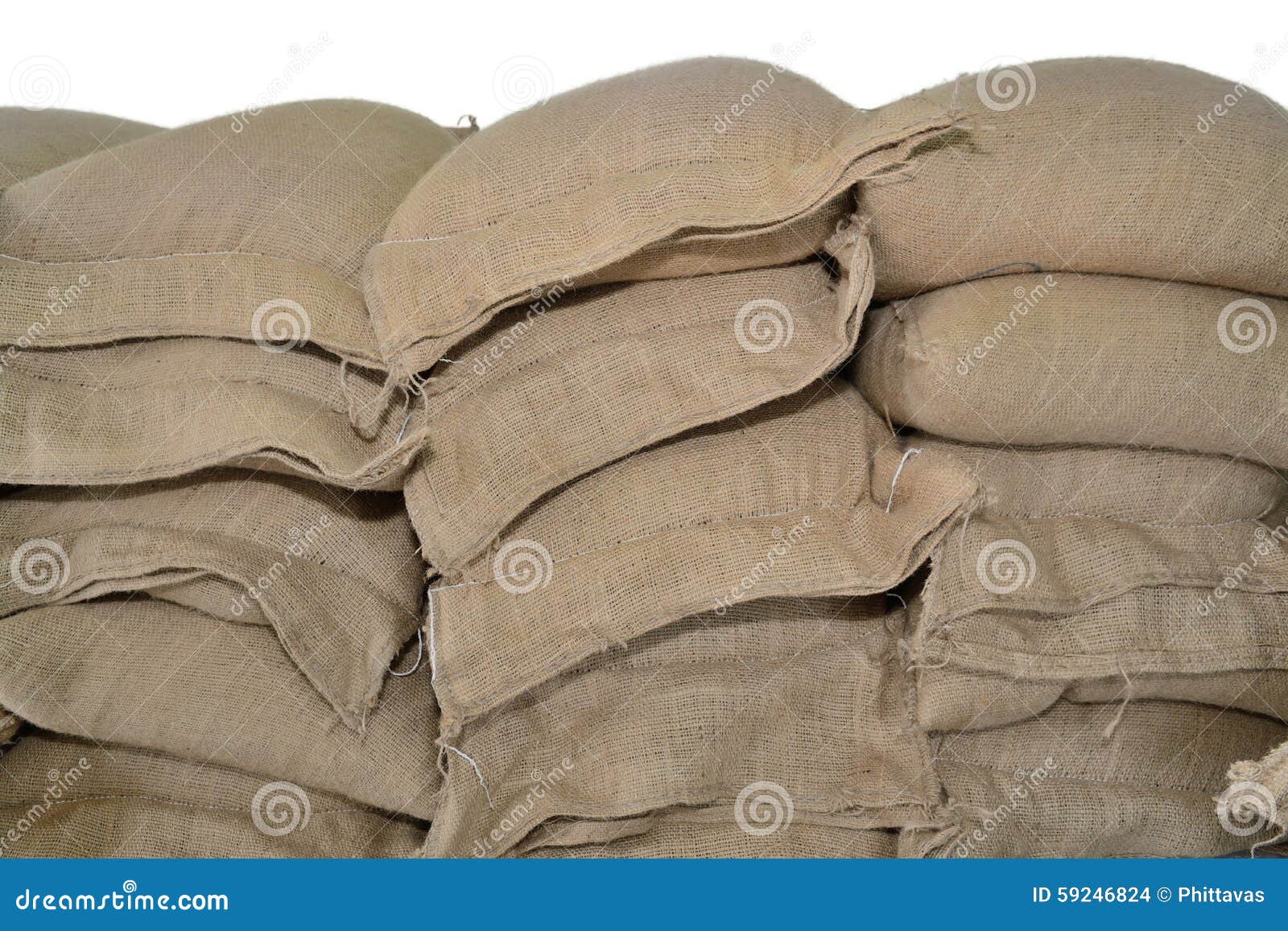 Hemp sacks containing rice stock photo. Image of industry - 59246824