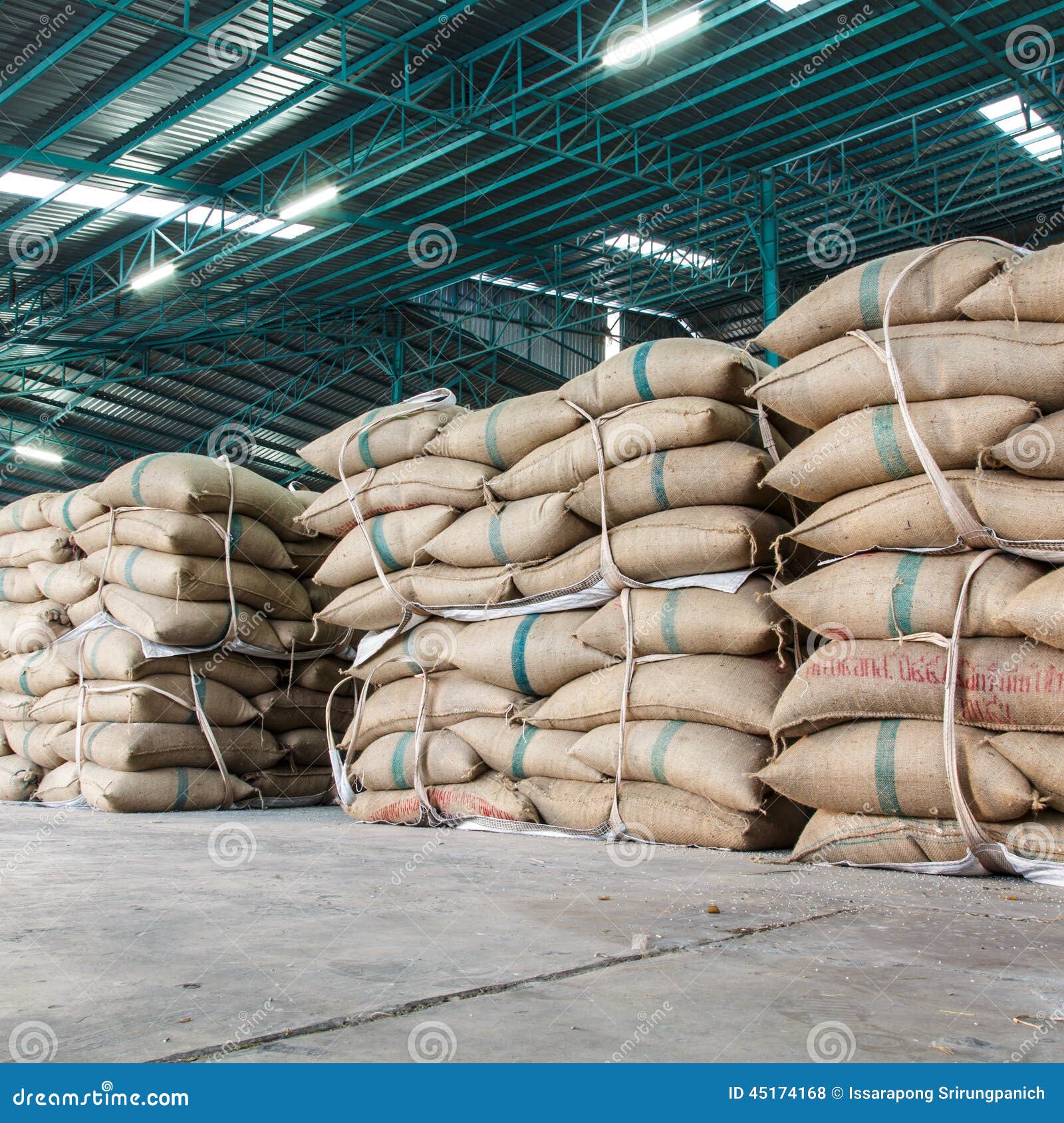 Hemp sacks stock photo. Image of ingredient, natural - 45174168