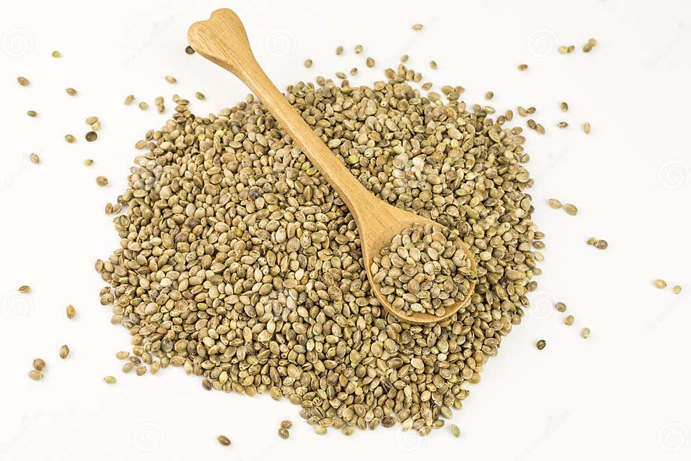 Hemp seeds stock image. Image of hemp, antioxidant, vegetarian - 68980427