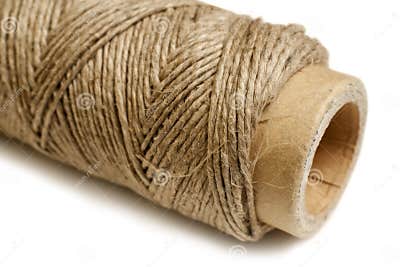 Hemp thread stock image. Image of rolled, nature, textured - 26797589