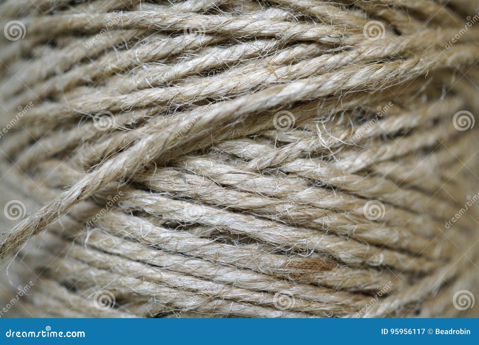Hemp Thread Macro Close Up Texture Stock Image - Image of hemp, natural ...