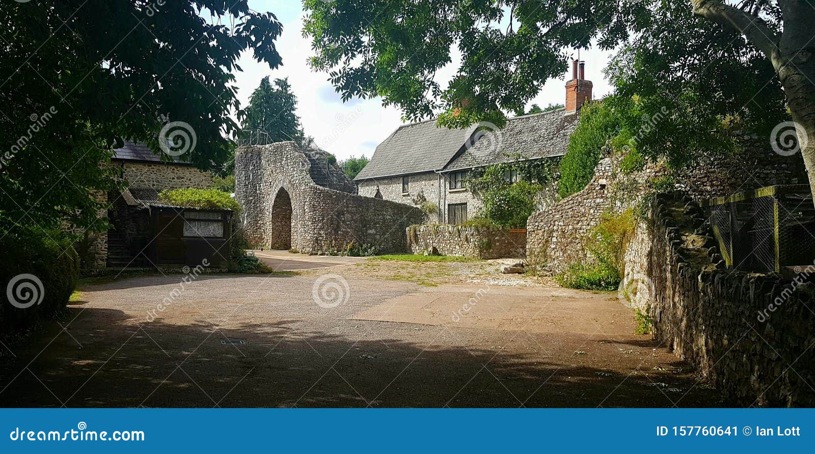 Hemyock is a Village and Civil Parish in Devon, England Stock Image ...