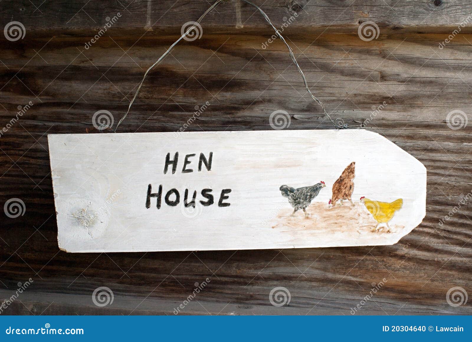 Hen House Sign stock photo. Image of grain, farming, brown - 20304640