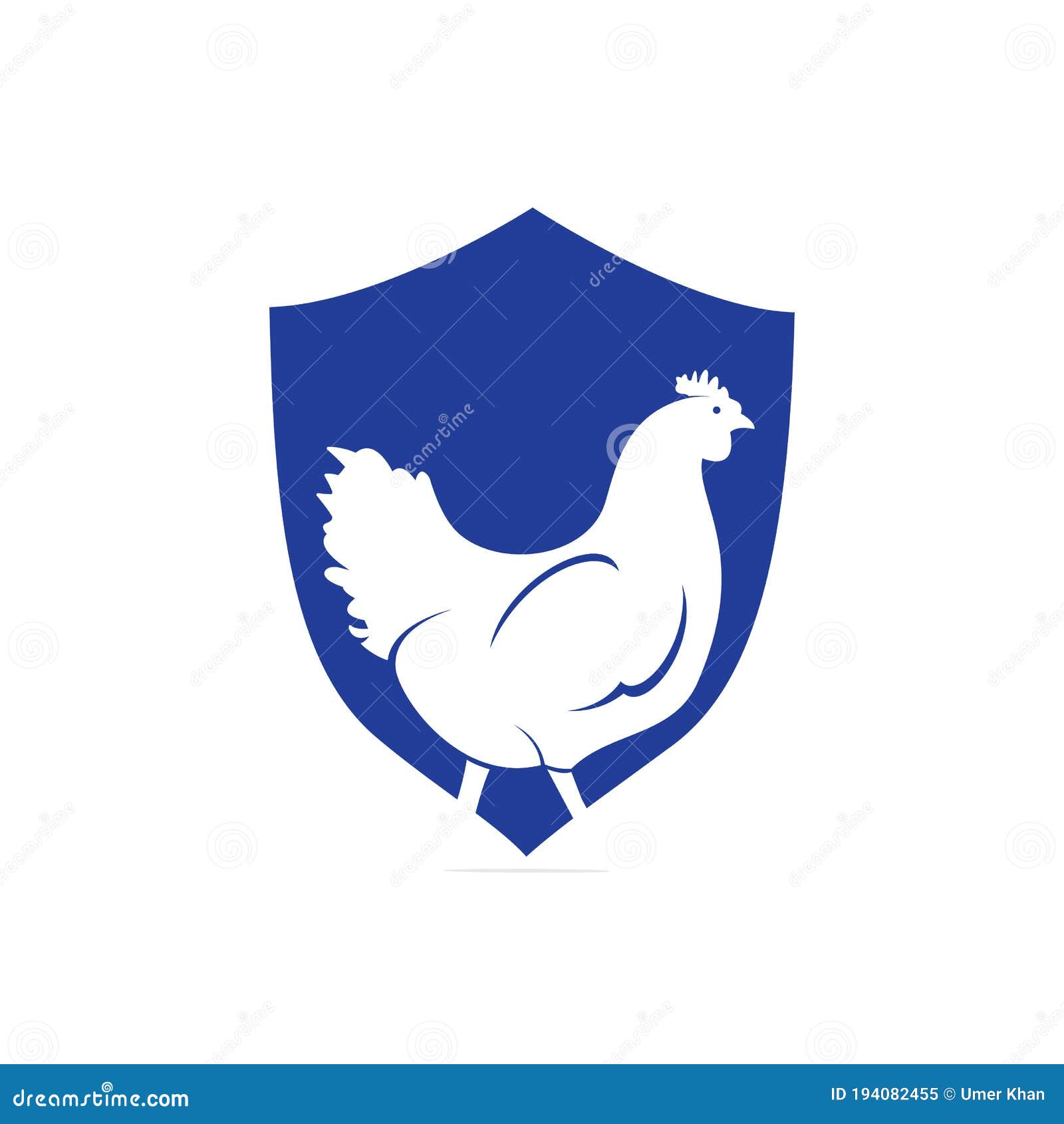 Hen logo design template stock vector. Illustration of easter - 194082455